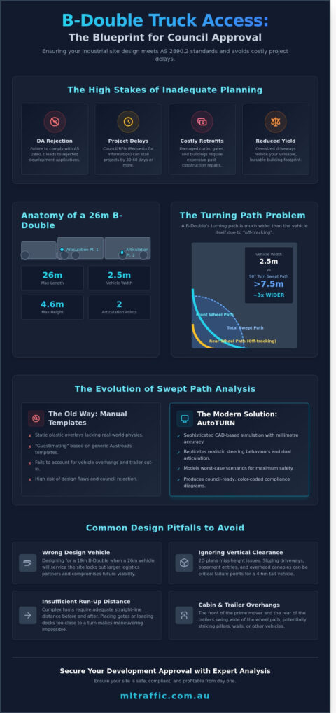 Swept Path Analysis for B-Double Trucks: The Developer’s Guide to ...